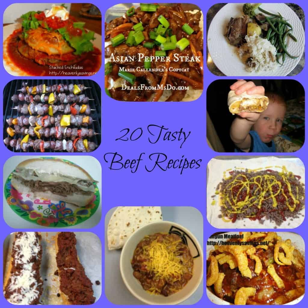 20 Tasty Beef Recipes - Farmer's Wife Rambles