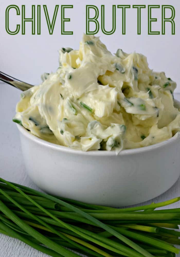 Chive Butter - Farmer's Wife Rambles