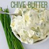 Chive Butter Recipe - Farmer's Wife Rambles