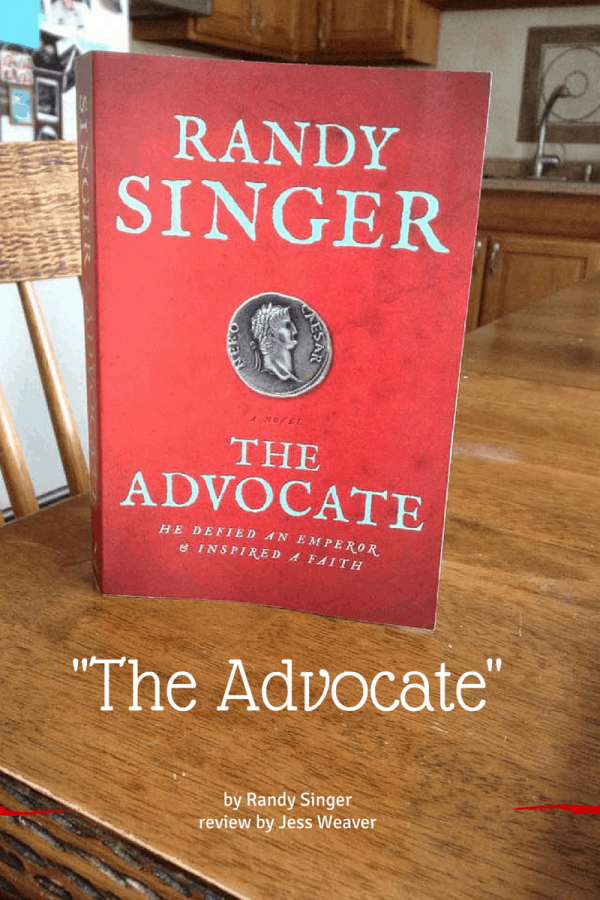 Review of The Advocate by Randy Singer + Book Giveaway - Farmer's Wife ...