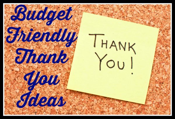 Inexpensive Thank You Ideas - Farmer's Wife Rambles