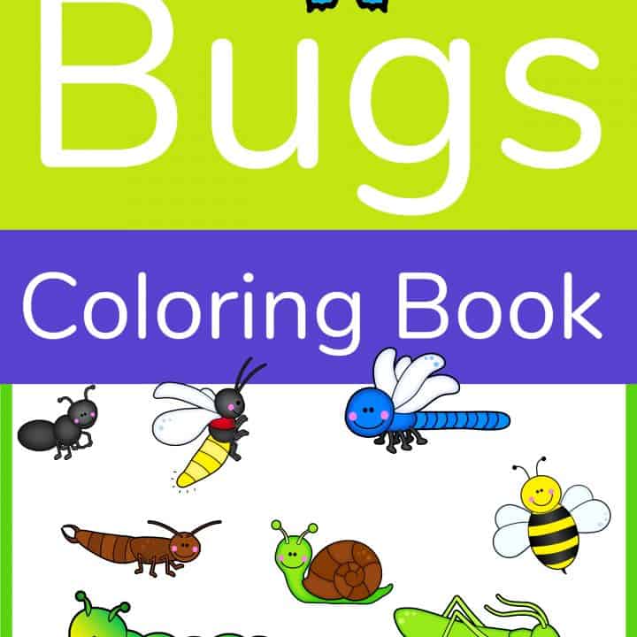 Insect Coloring Pages Workbook - Farmer's Wife Rambles